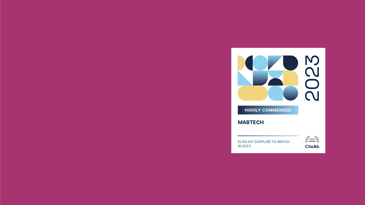 We received an award | Mabtech